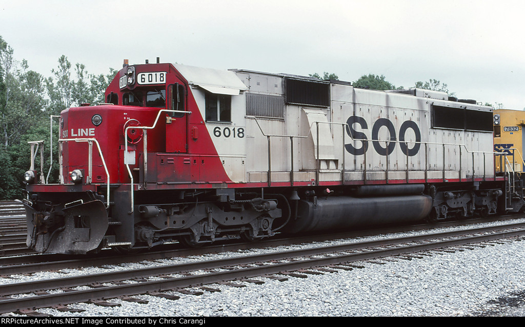 SOO 6018 on CSX K867